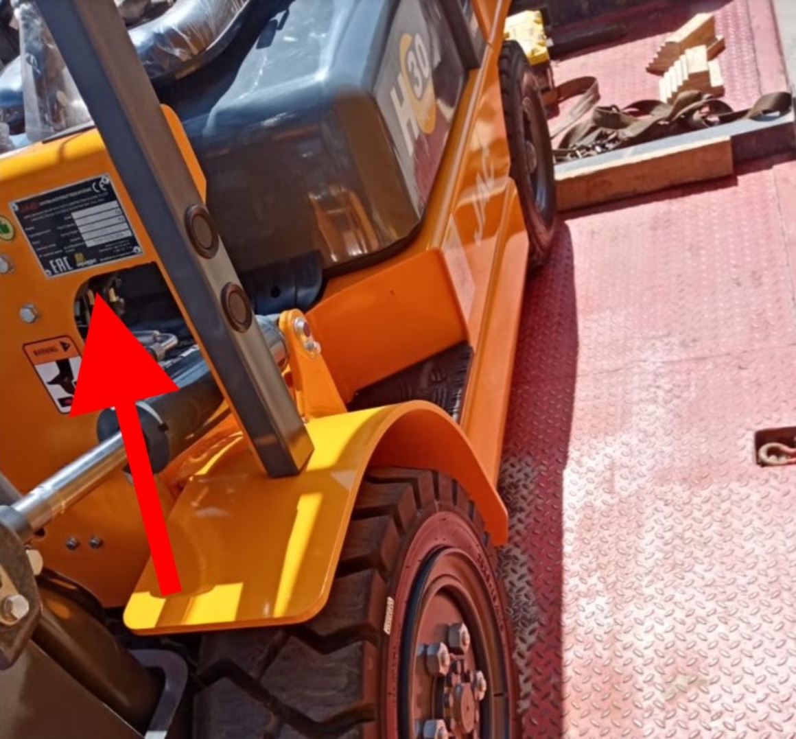 Купить JAC CPCD35H. Дизельный вилочный погрузчик